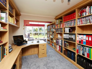 A Spacious Fitted Open Plan Study | Strachan Case Study